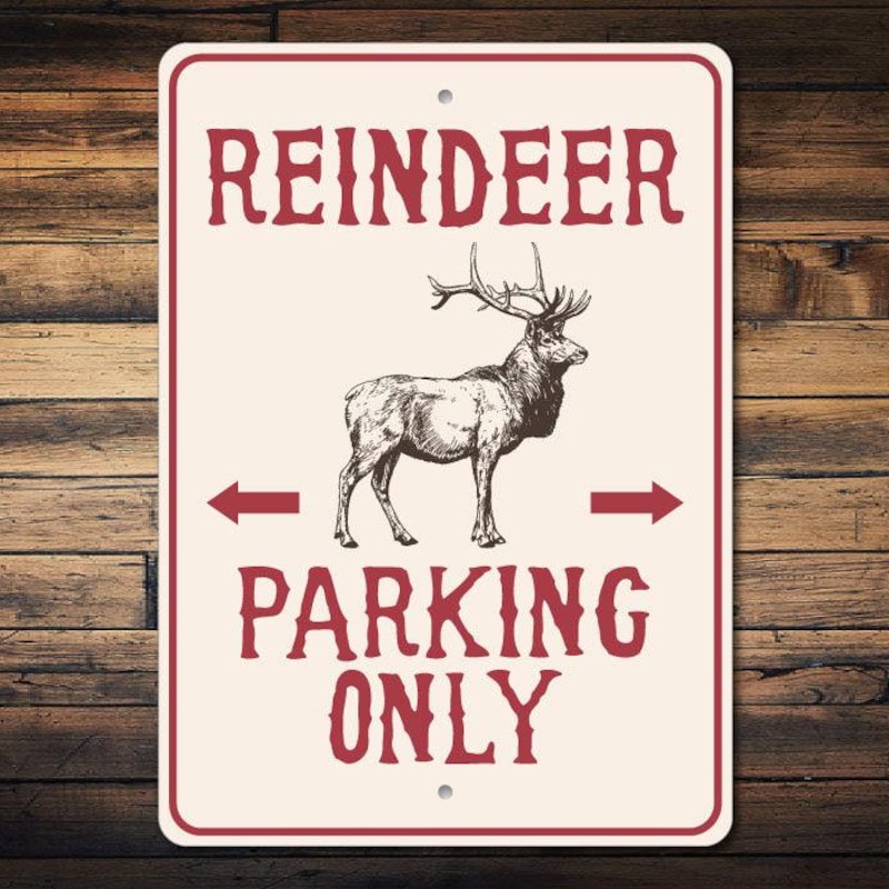 Reindeer Food Sign - Etsy
