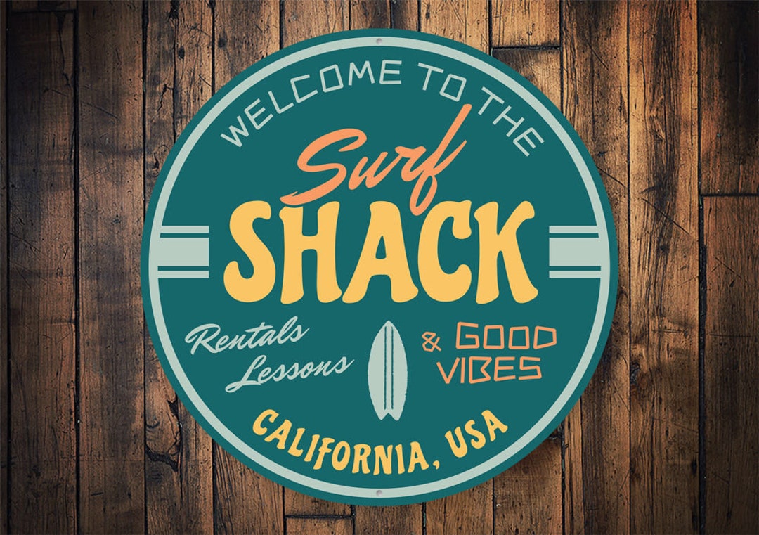 Surfing Shack, Surf Shack Home, Home Surf Decor, California Surfing ...