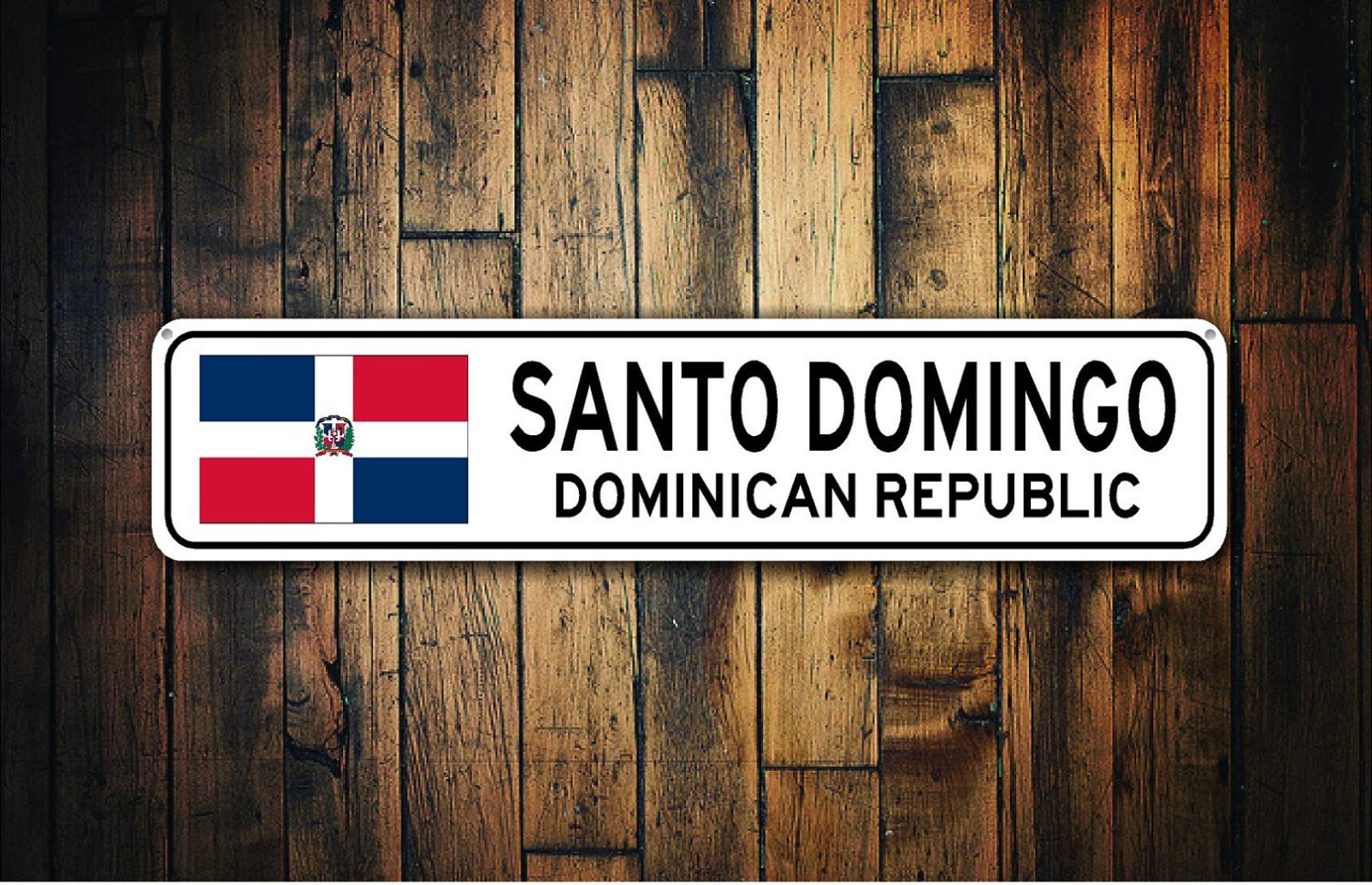 Dominican Republic Flag Sign Dominican Republic Souvenir - Etsy