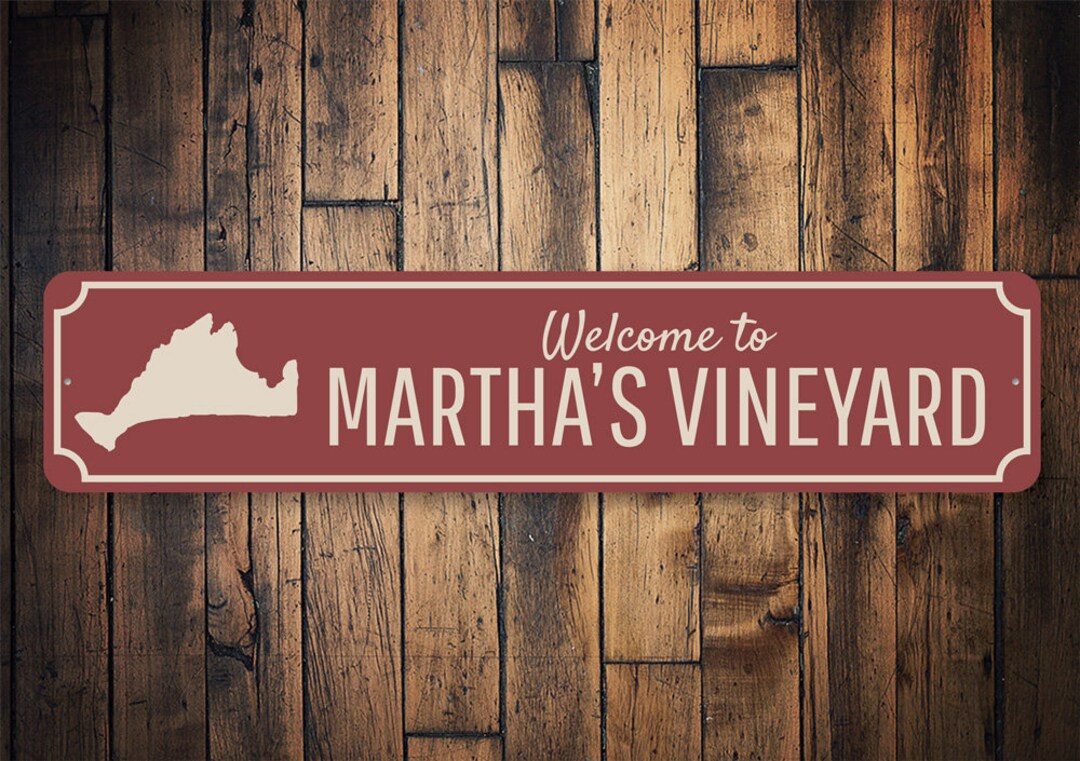 Marthas Vineyard Sign, Vineyard Loving Sign, Vineyard Decorations ...