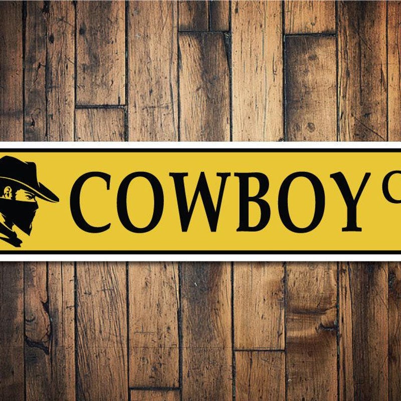 Cowboy Signs - Etsy