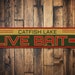 Live Bait Sign, Personalized Directional Arrow Sign, Custom Fishing ...
