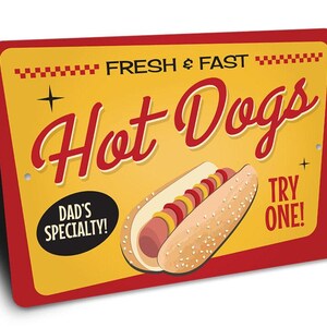 Hot Dog Sign, Vintage Hot Dog Sign, Hot Dogs, Moms Kitchen, Kitchen ...