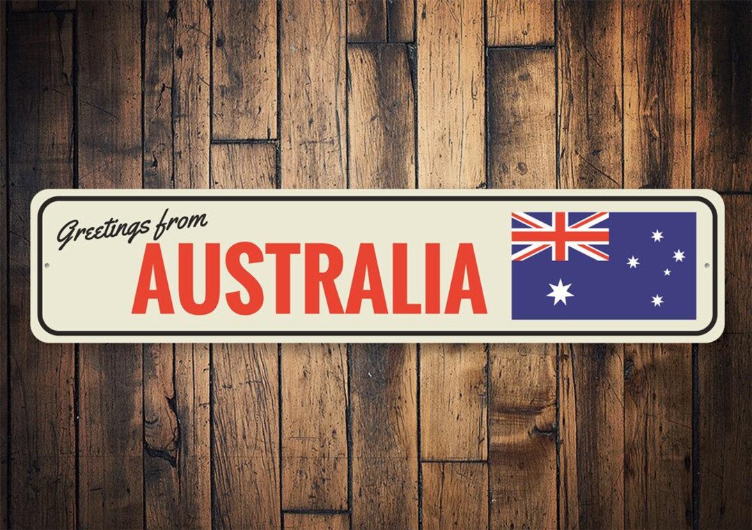 Australia Welcome Sign, Australia Lovers Sign, Australian Decor Sign ...