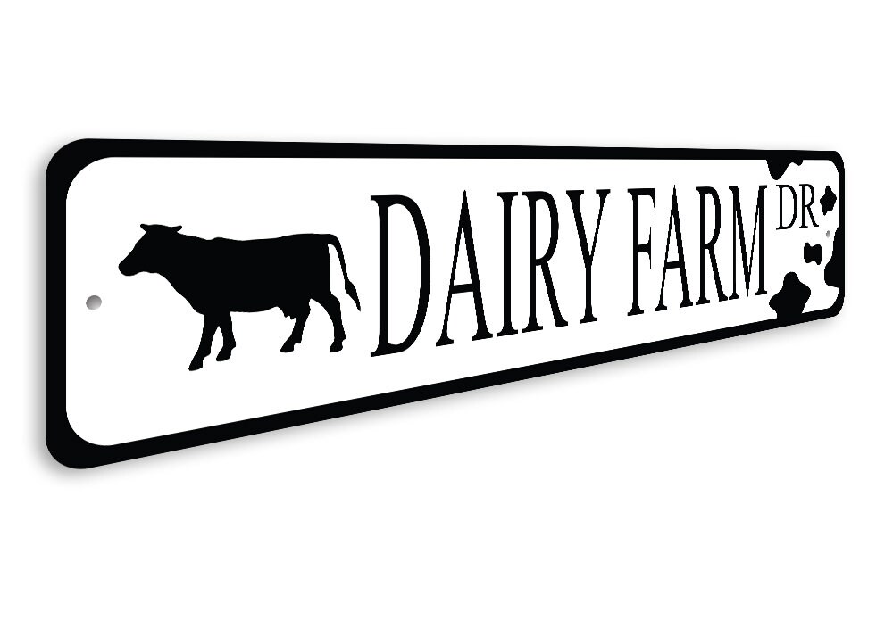Dairy Farm Sign Decor for Farm Farm Sign Cow Lovers Dairy | Etsy