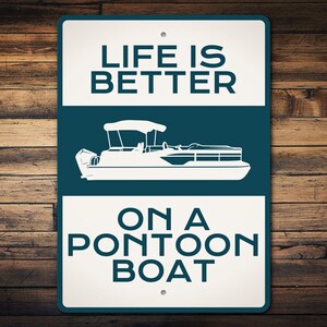 Pontoon Boat Sign, Pontoon Boat Life, Pontoon Owner, Pontoon Boats ...