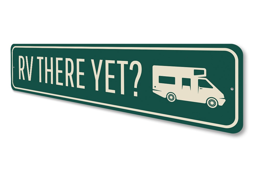 RV There Yet Funny RV Decor Sign for RV Recreational | Etsy