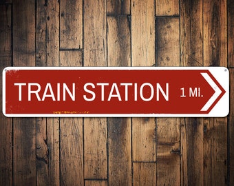 Train Destination Sign - Etsy