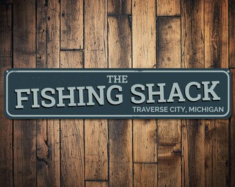 Custom Fishing Sign | Etsy