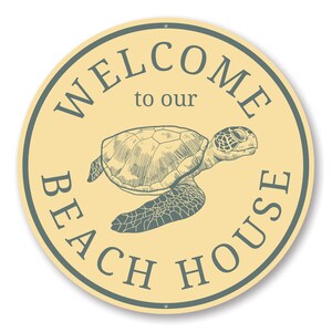 Welcome to Beach Sign, Beach Welcoming, Ocean Front, Beach Decorations ...