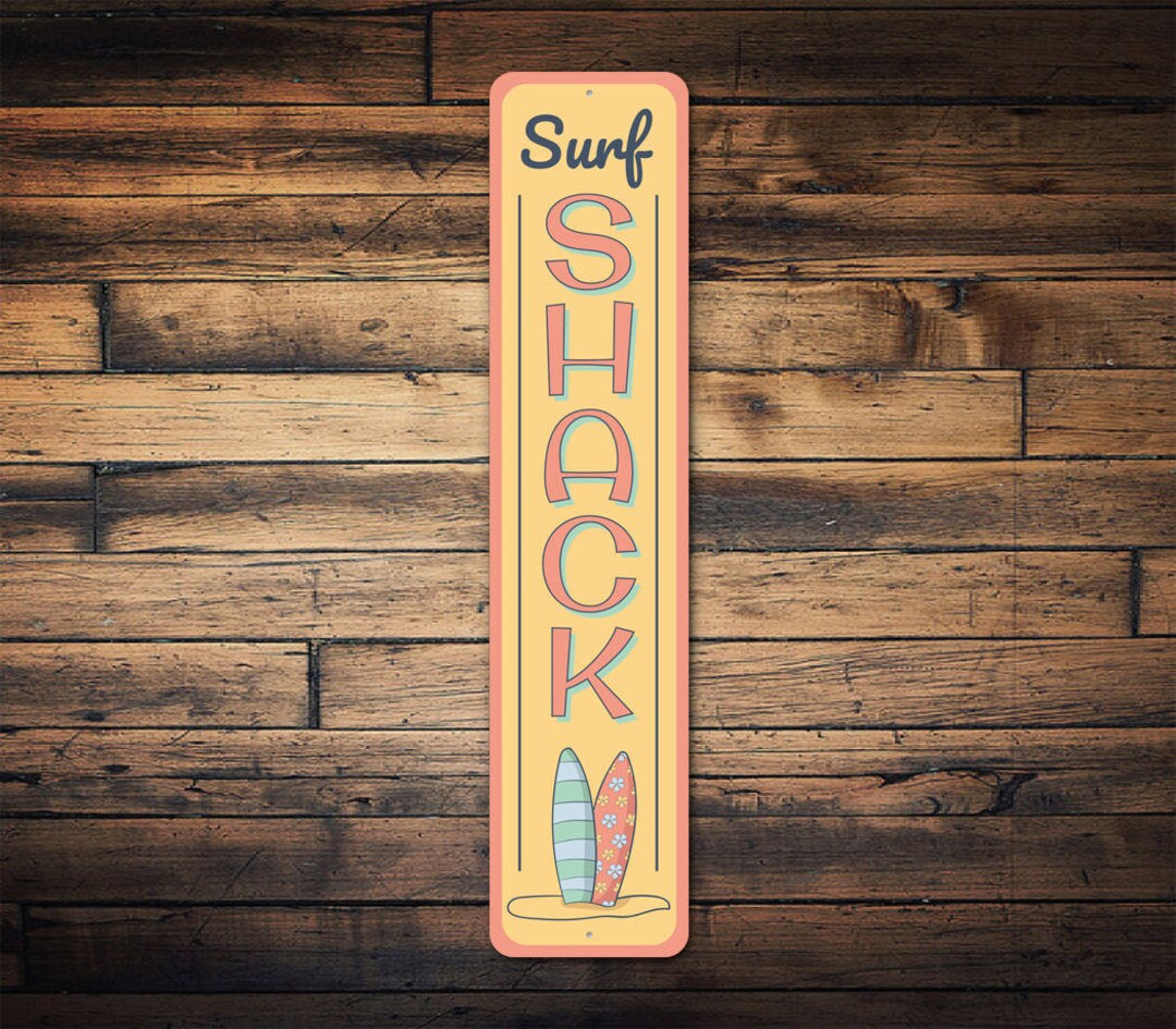 Surf Shack Sign, Surf Beach Sign, Beach Sign, Beach Lovers, Sign for ...