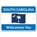 South Carolina Signs Metal Carolina Sign SC Decor Carolina - Etsy