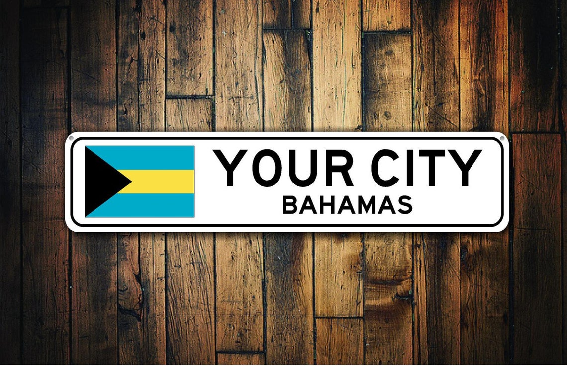 Bahamas Flag Sign Bahamas Souvenir Aruban Gift Souvenir - Etsy