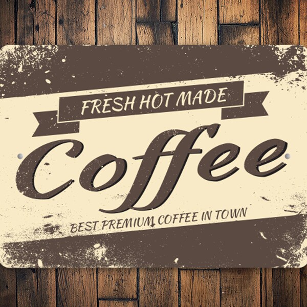 Antique Coffee Sign - Etsy
