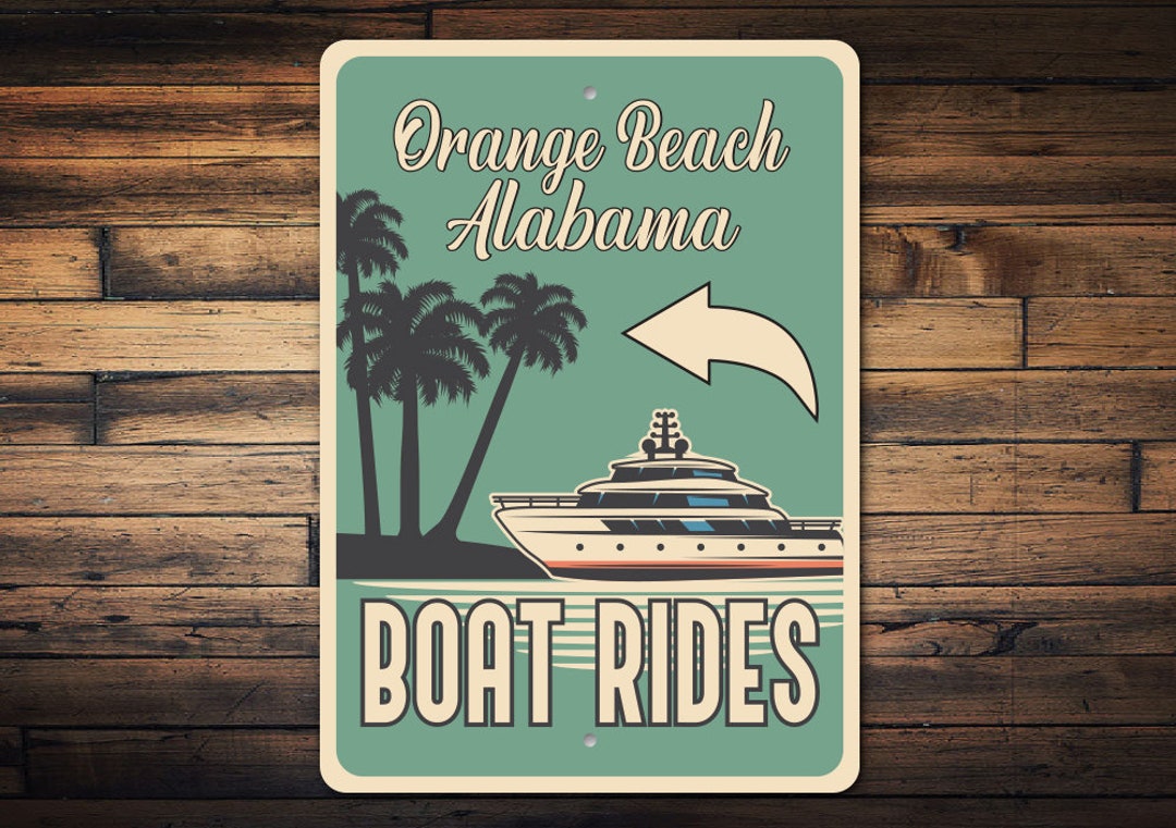 Ocean Boat Ride Sign, Ocean Boat Rides, Boat Ride Sign, Boat Owner Gift ...