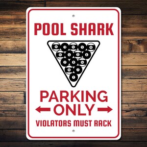 Pool Shark Sign - Etsy