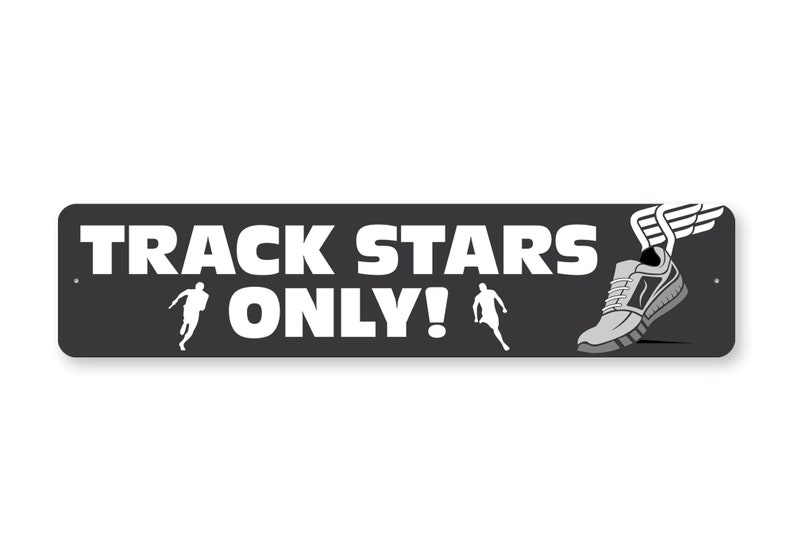 Track Stars Only Sign Track Star Sign Running Track Sign - Etsy