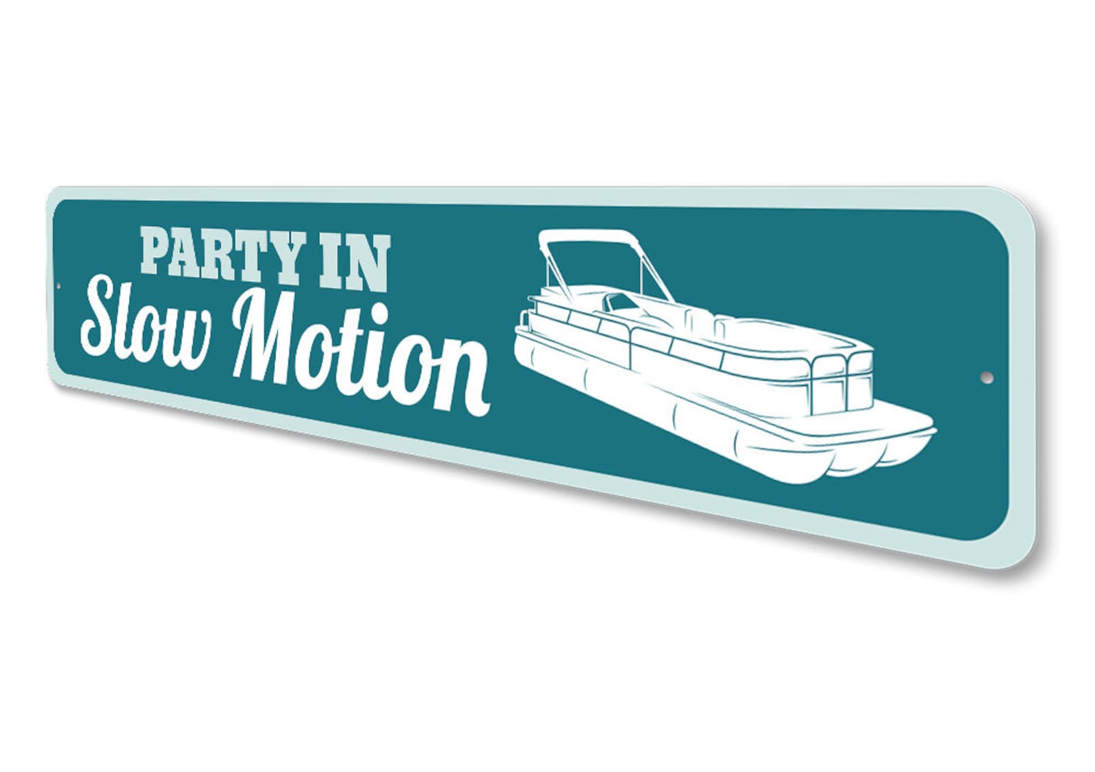 Party in Slow Motion Pontoon Party Party Boat Lake Life | Etsy