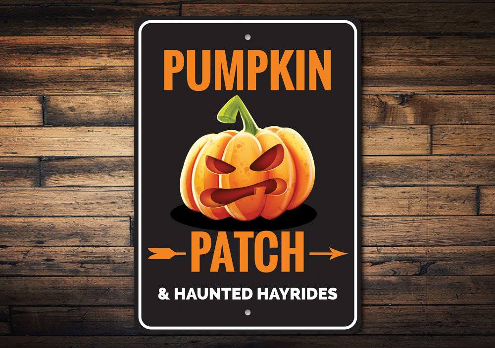 Scary Punkin Chunkin Signs