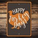 Turkey Day Sign, Turkey Day Decor, Happy Turkey Day Gift, Turkey Sign ...