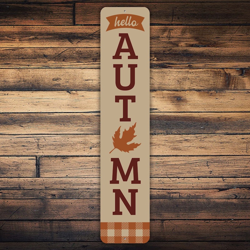 Autumn Sign - Etsy