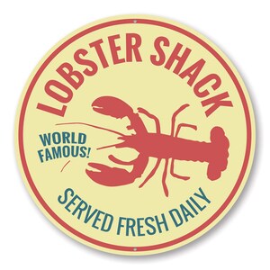 Lobster Shack Sign, Lobster Shack Decor, Lobster Shack, Lobster Sign ...