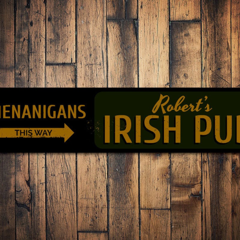 Irish Pub Sign - Etsy