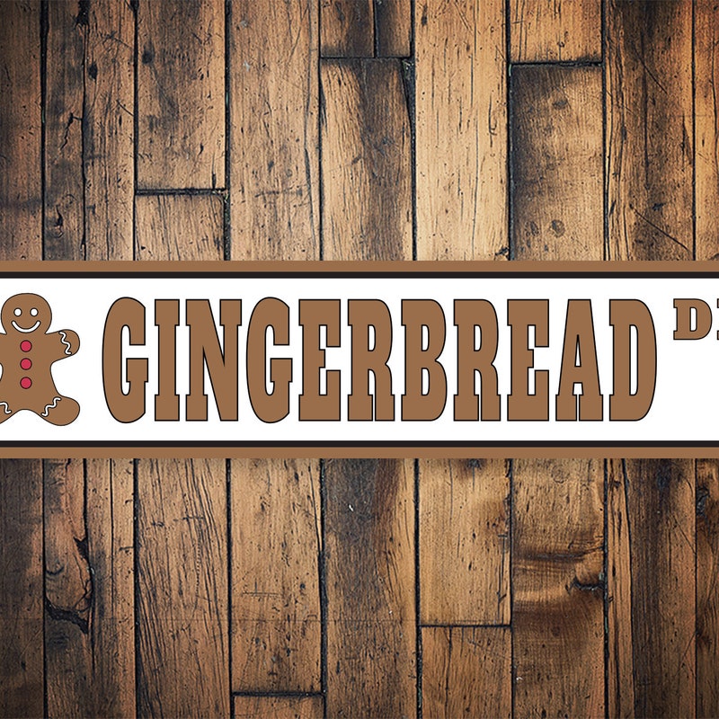 Gingerbread Sign - Etsy