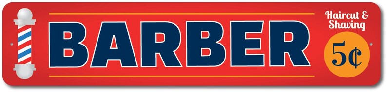 Barber Sign Barber Shop Sign Barber Shop Decor Barber Gift | Etsy