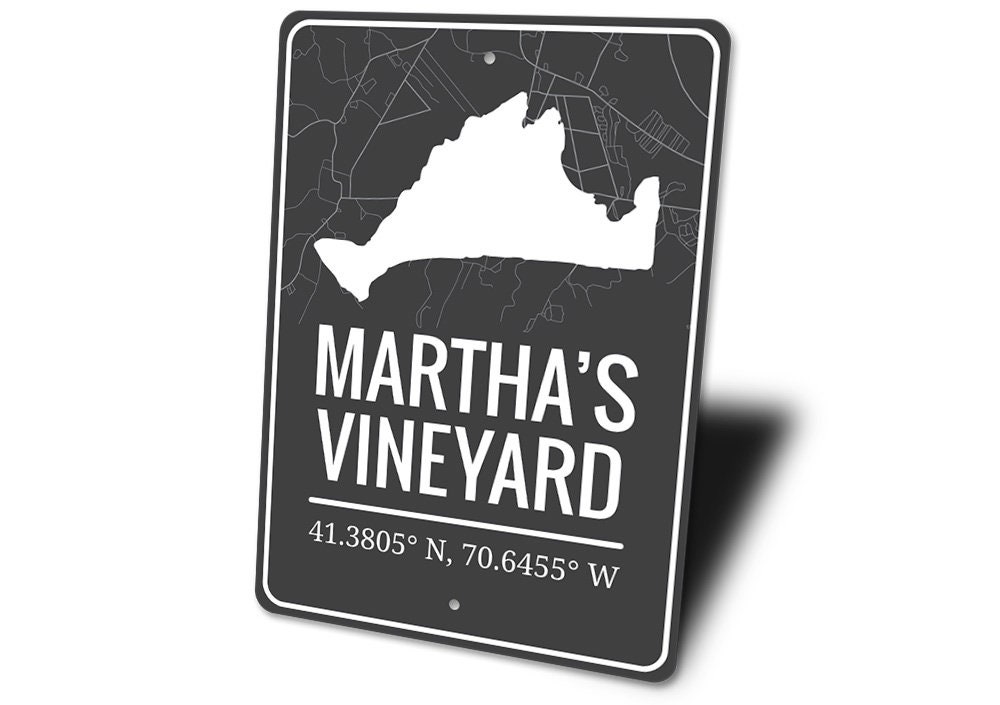 Martha's Vineyard Sign Vineyard Island Decor Vineyard - Etsy UK