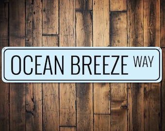 Ocean Breeze Sign - Etsy