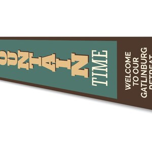 On Mountain Time Sign Mountain Retreat Sign Lodge Decor - Etsy