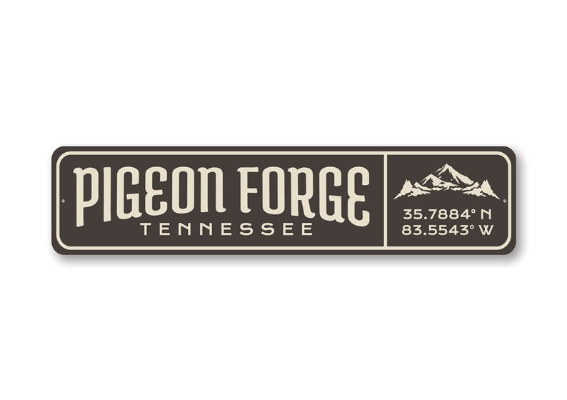 Pigeon Forge Sign Pigeon Forge Decor Smoky Mountain Decor - Etsy
