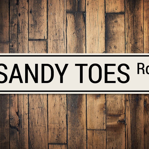 Sandy Toes Sign - Etsy