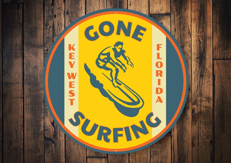 Gone Surfing Sign Surf Store Owner Surf Store Sign Surf - Etsy