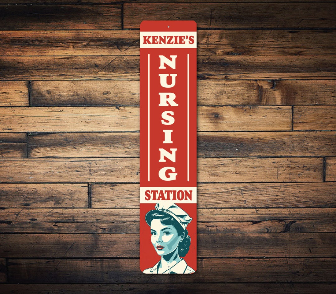 Nursing Station Sign, Nursing Station, Custom Nurse Gift, Nursing Gift ...