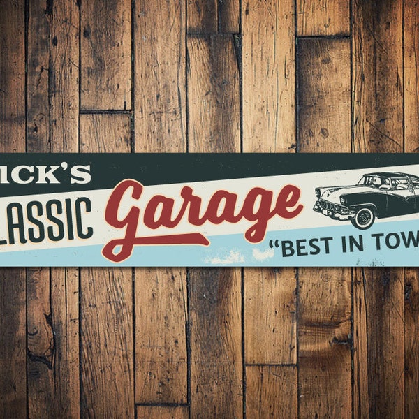Wood Garage Sign - Etsy
