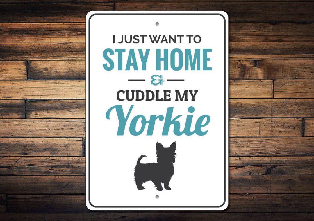 Yorkie Sign, Yorkie Gift, Yorkie Owner Gift, Yorkie Decor, Yorkie Owner ...