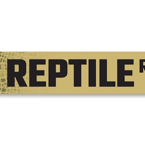 Reptile Road Sign, Reptile Lover, Snakes Decor, Zoo Signs, Zoo Animals ...