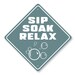 Sip Soak Relax Sign, Hot Tub Decor, Outside Hot Tub Sign, Sign for Hot ...