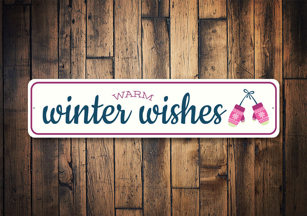 Winter Wishes Sign Winter Season Winter Decor Winter Sign | Etsy