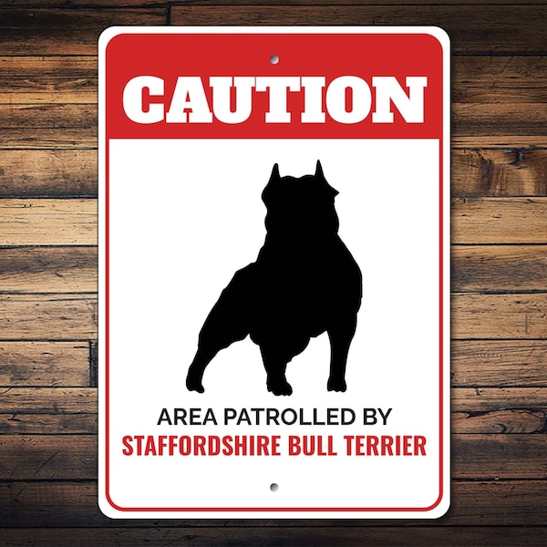 Staffordshire Bull Sign - Etsy Australia