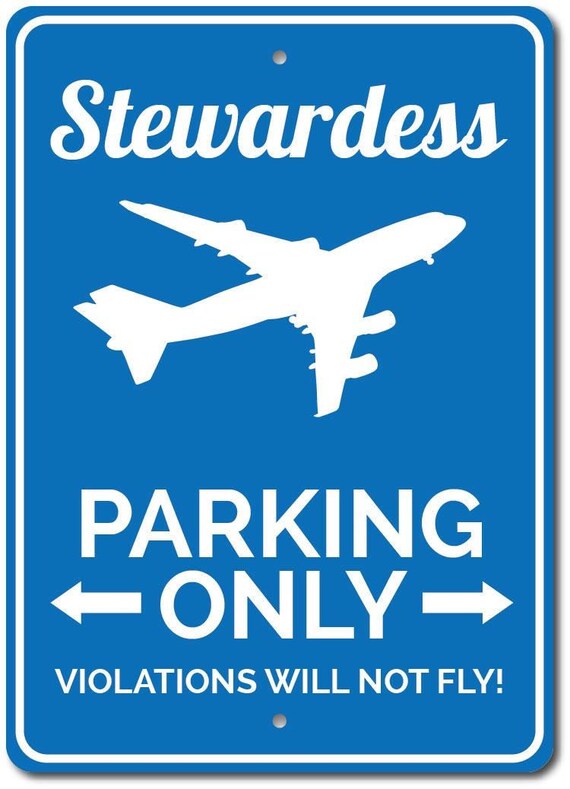 Home Décor Hostess Sign Stewardess Sign Hostess Gift Quality Aluminum ...