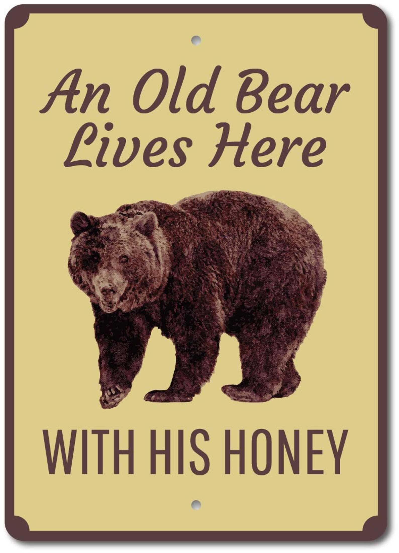 Bear Lover Sign Funny Bear Sign Cute Bear Decor Bear Phrase - Etsy UK