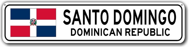 Dominican Republic Flag Sign Dominican Republic Souvenir - Etsy