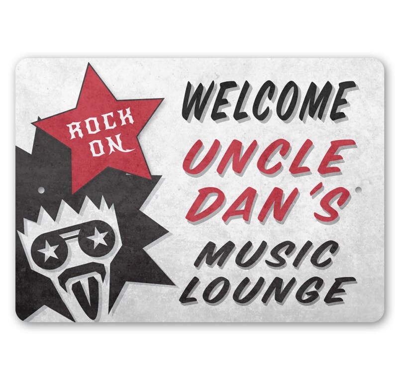 Welcome Music Sign Custom Music Lounge Music Lounge Sign - Etsy