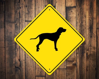 Bluetick Coonhound Sign - Etsy