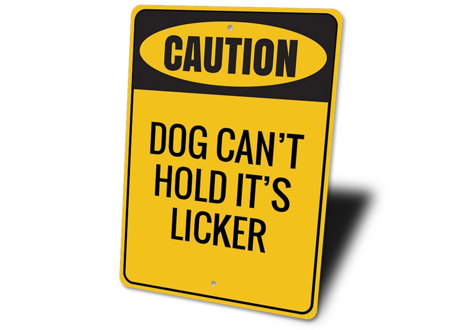 Dog Licker Signs Guard Dog Decor Licking Dog Signs Danger - Etsy