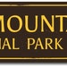National Park Directional Arrow Sign Personalized Park - Etsy