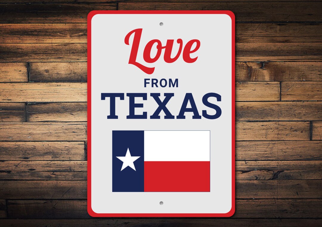 Love From Texas Sign, Texas Home, Texas Decor, Big Texas, South Texas ...